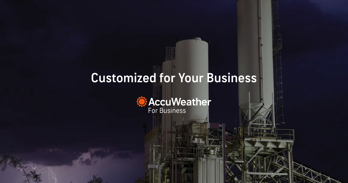 Weather Solutions for Business by Industry | AccuWeather for Business
